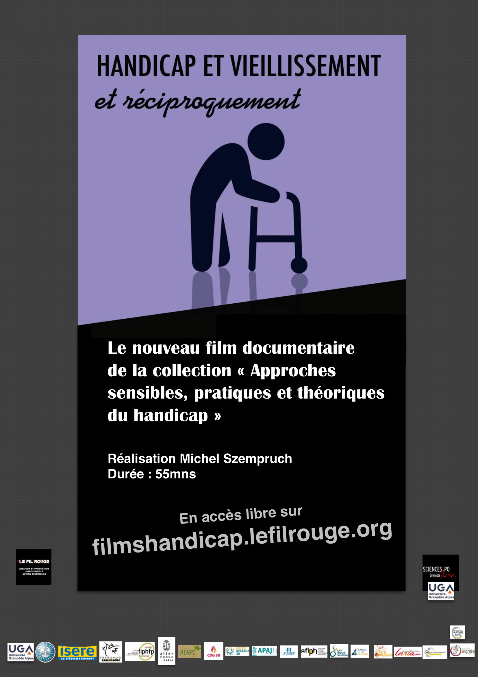 Enfin en ligne ! Le film Handicap et vieillissement, et réciproquement - Le Fil Rouge